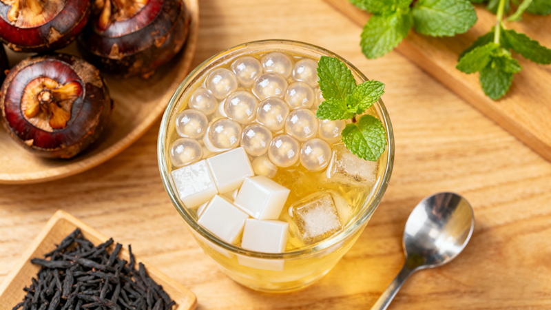Water Chestnut Popping Boba – Refreshing Fruit Boba Pearls for Milk Tea ...