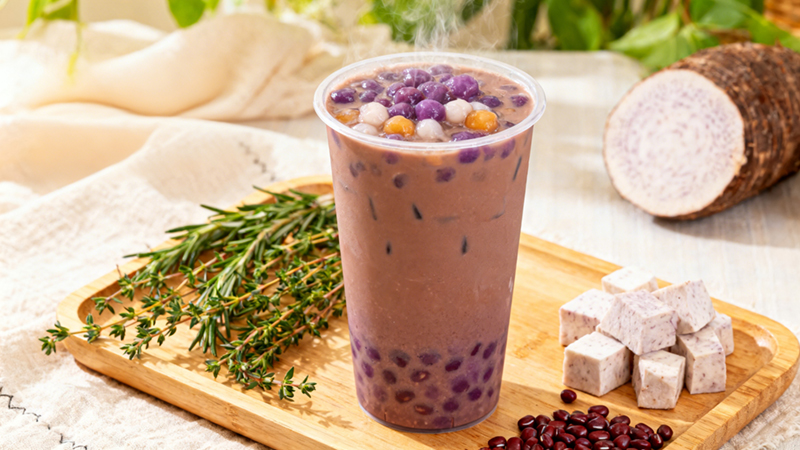 Red Bean Popping Boba – Sweet Bean Boba Pearls for Milk Tea & Desserts ...